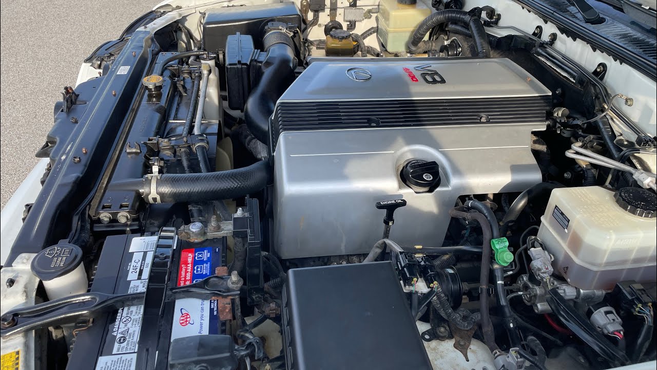 2005 LX 470 Engine Cold Start - YouTube