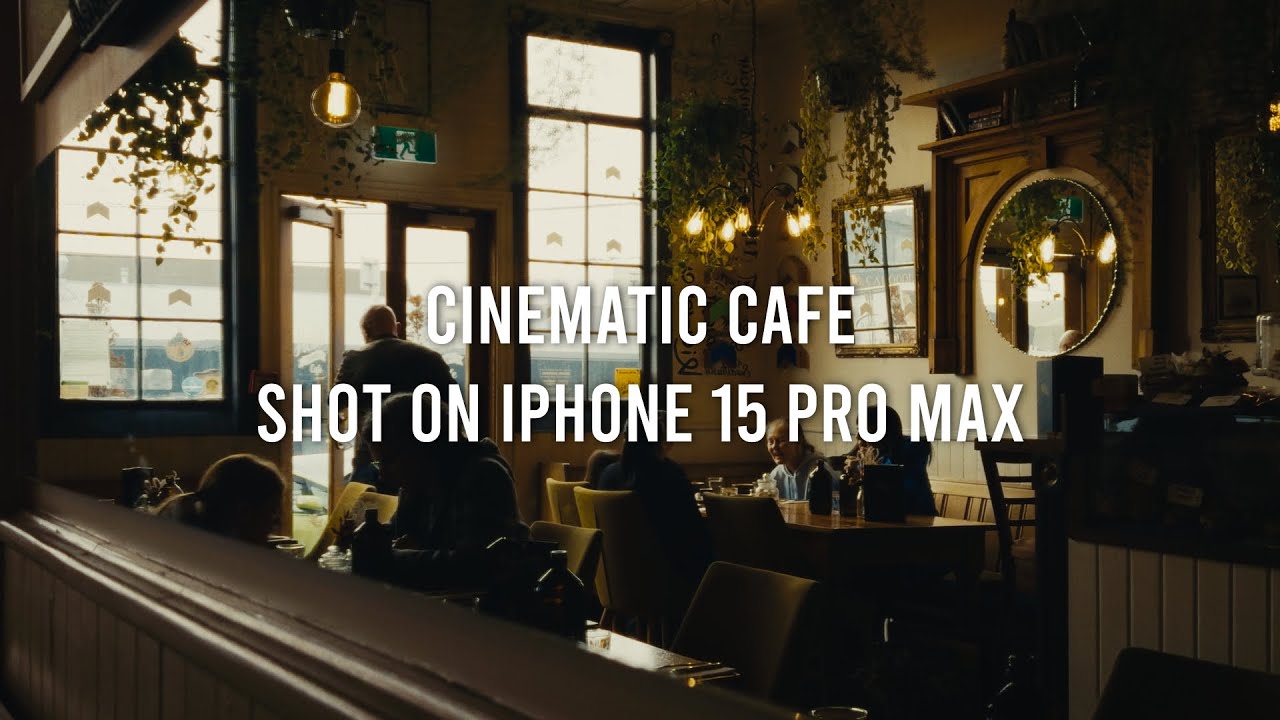 Cinematic Cafe | Shot on iPhone 15 Pro max | Apple ProRes 📍Christchurch ...