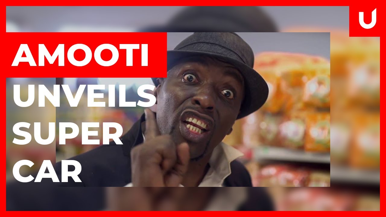 Amooti Comedian Unveils Super Car on UNCUT - SanyukaTV - YouTube