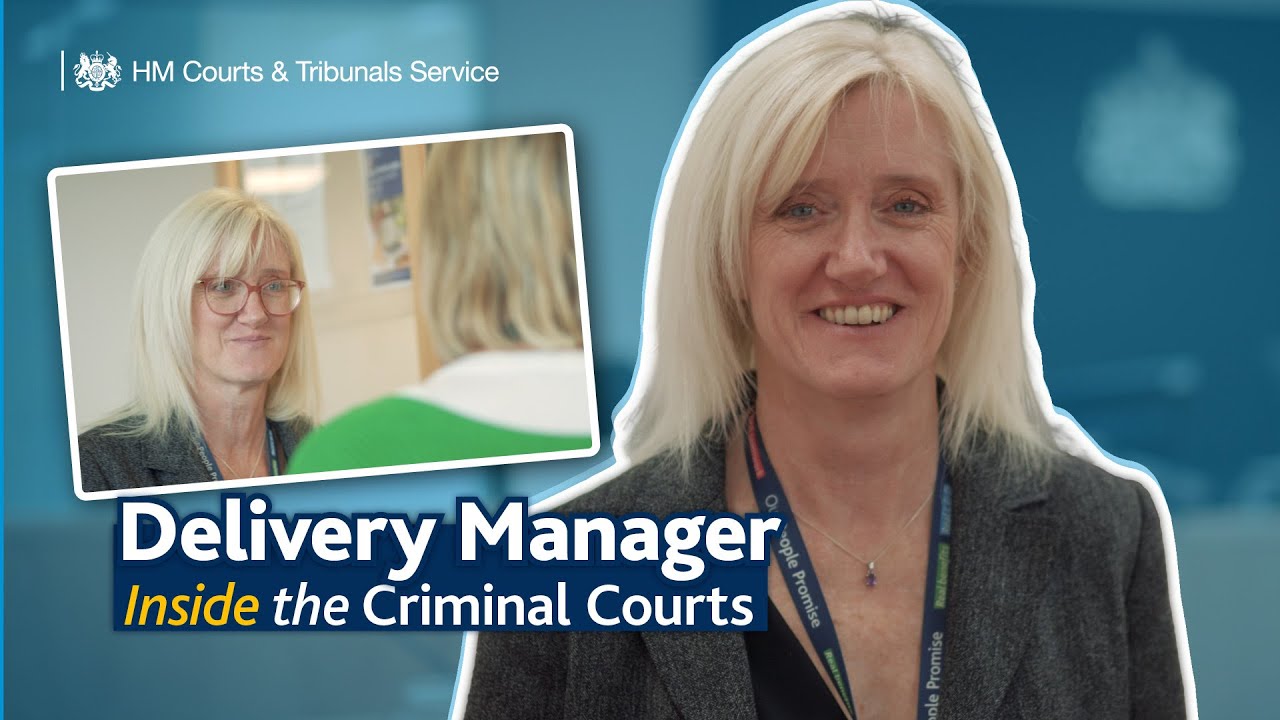 Inside the Criminal Courts - Delivery Manager Janette - YouTube