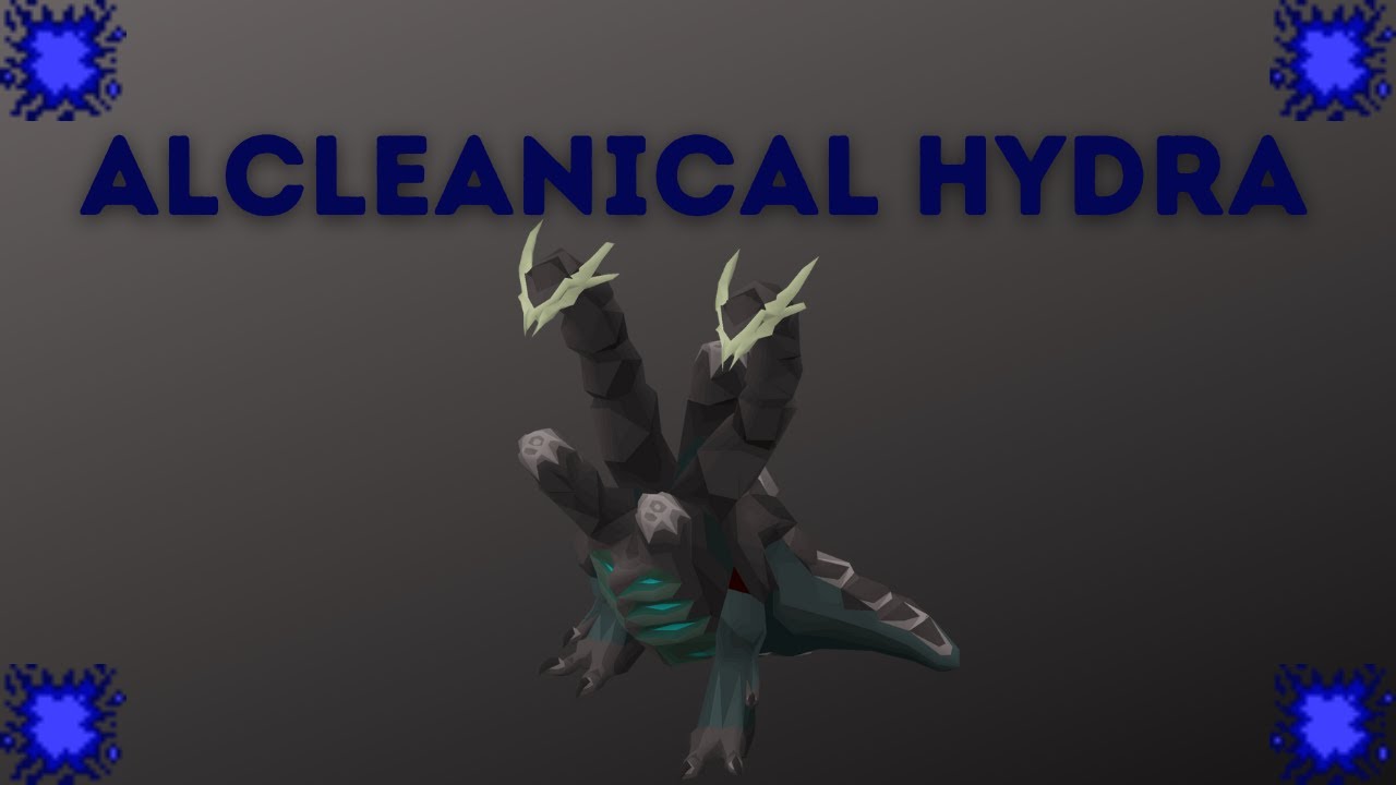 Alcleanical Hydra Master Combat Achievement - OSRS - YouTube