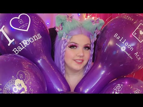 Blowing Purple Belbal Balloons Non-Pop | BalloonAce Series Ep.4 - YouTube