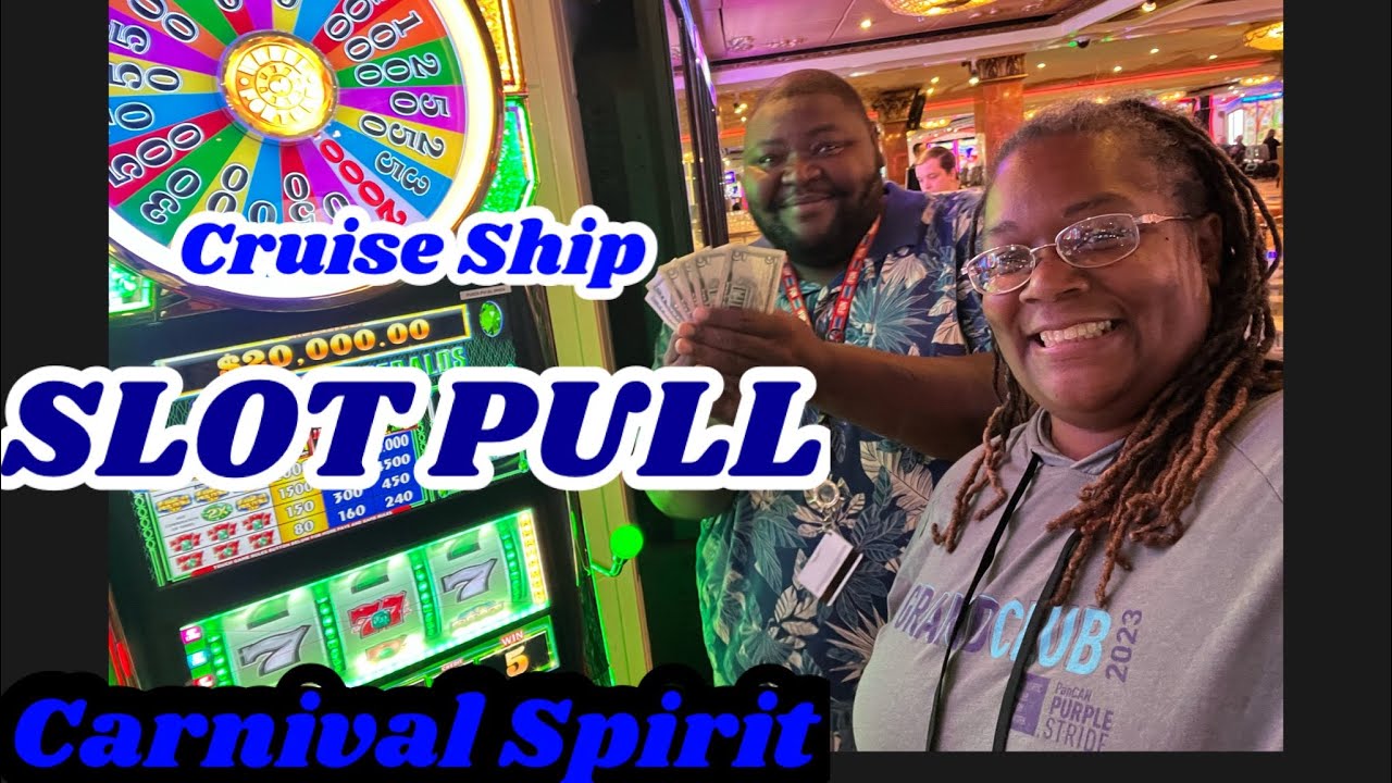 Cruise Ship Group Slot Pull! Carnival Spirit - YouTube