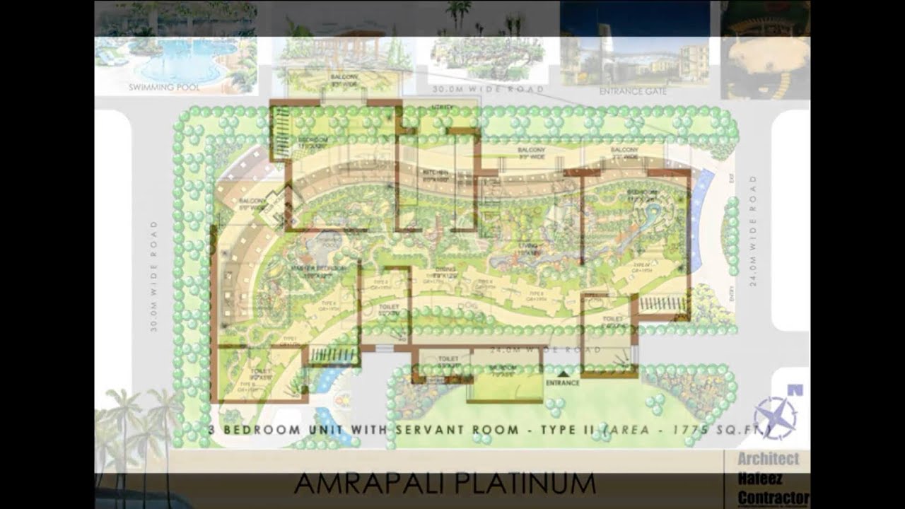 Flats for Rent in Amrapali Platinum - 9911154422 , Noida sector - 119 ...