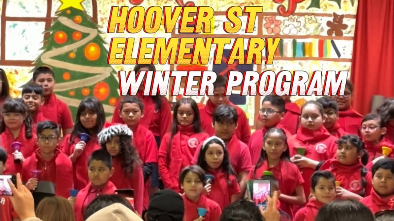 Hoover St Elementary School Winter Program - YouTube