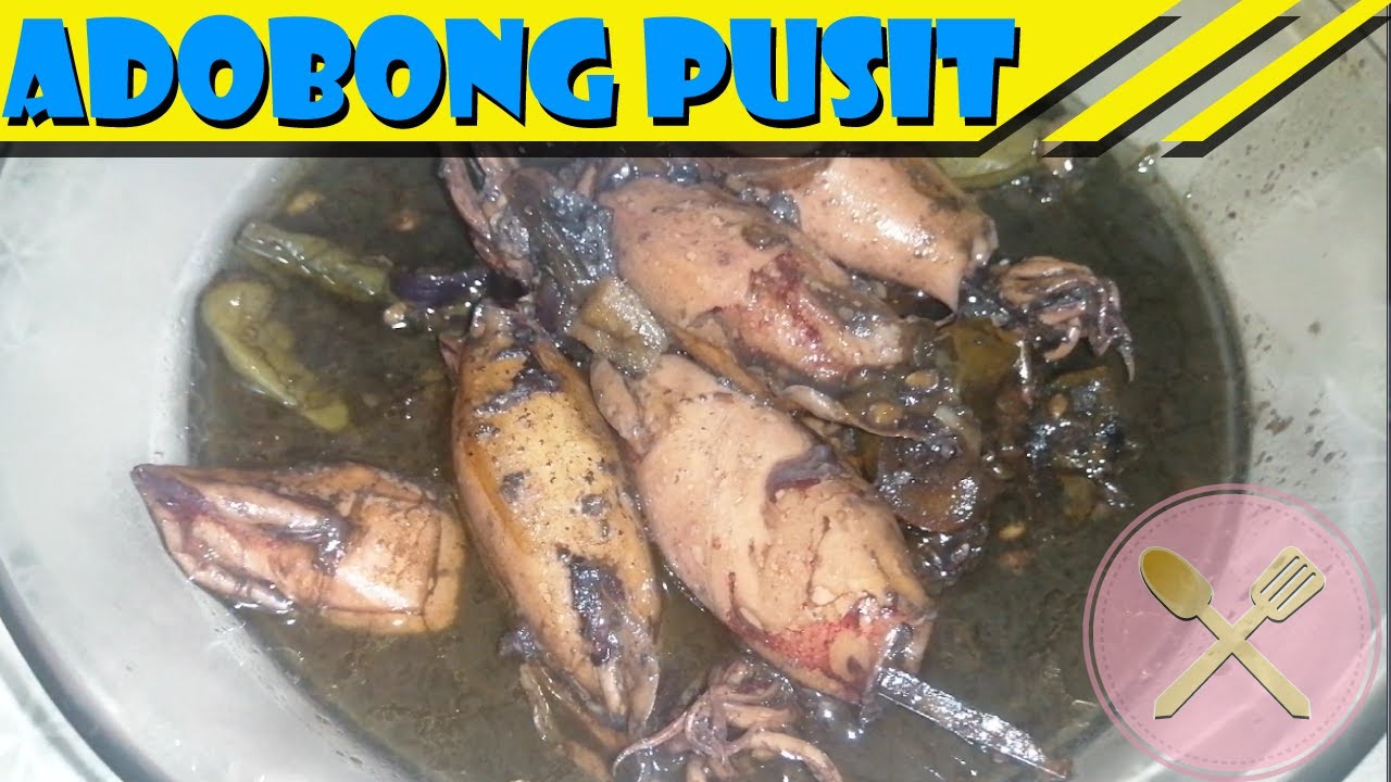 HOW TO COOK THE BEST ADOBONG PUSIT | EASY ADOBONG PUSIT | SQUID RECIPE ...