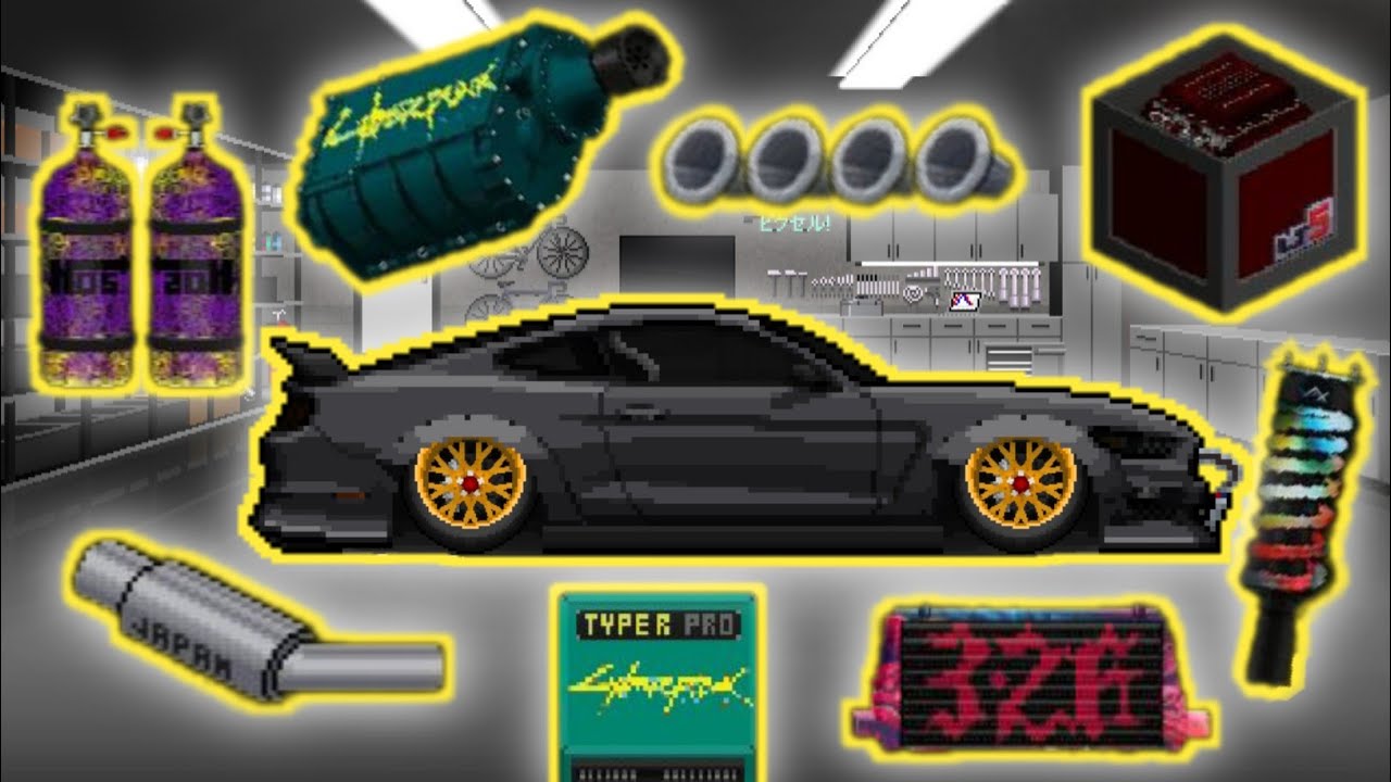 Ford Mustang GT | Pixel Car Racer | Gameplay | Tuuruu | Part 7 | - YouTube