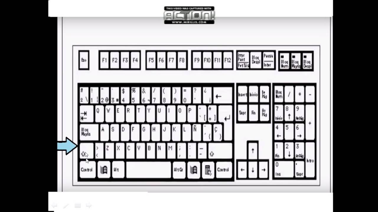 CUAL ES EL SHIFT EN EL TECLADO PC [2016] BIEN EXPLICADO ,RAPIDO - YouTube