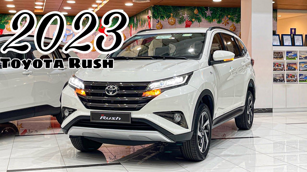2023 Toyota Rush white Color - 7 Seats SUV [ Interior and Exterior ] In ...