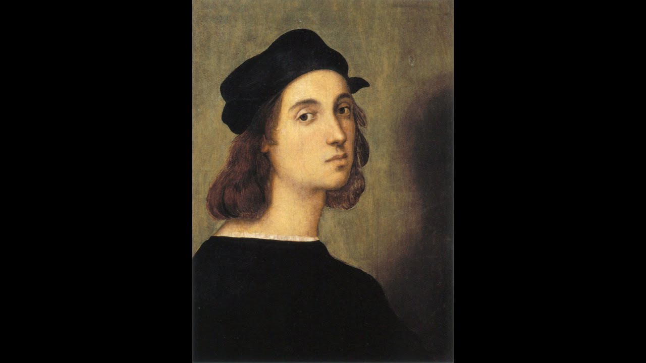 Figurative Painting by Watercolor /Self-portrait / Raphael / part # 3 ...
