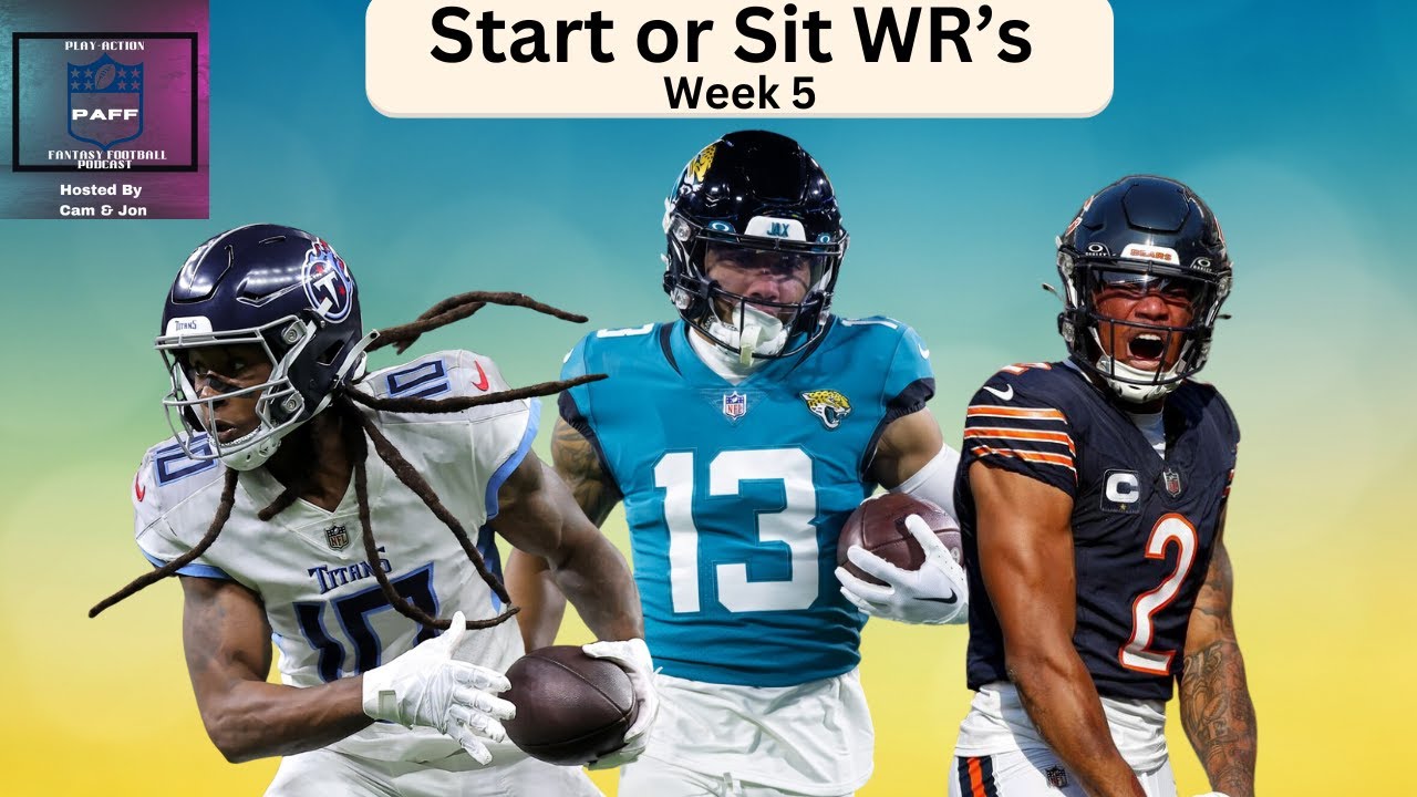 Start or Sit WR's - Week 5 - YouTube