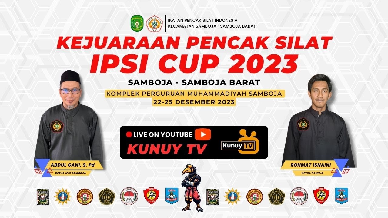 KEJUARAAN IPSI CUP SAMBOJA - SAMBOJA BARAT 2023 || HARI KE-1 || pt. 2 - YouTube