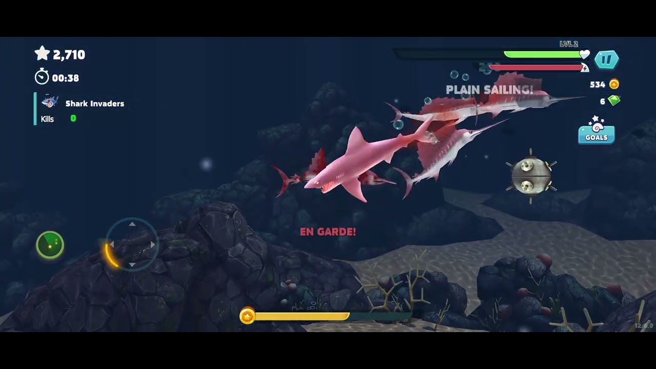 the little Marco shark 🦈🦈! hungry shark evolution! - YouTube