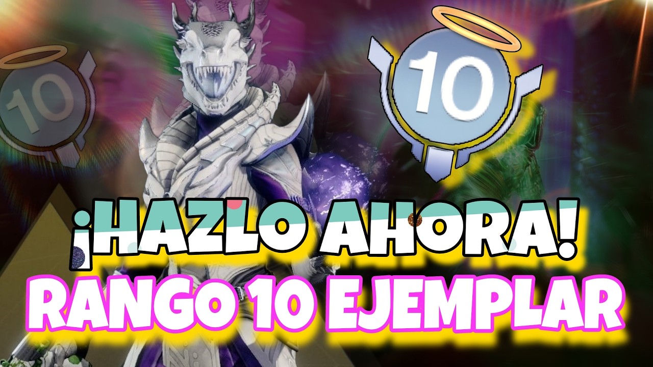 🏆Alcanza El Rango Ejemplar 10 En Destiny 2 Con Estas Recomendaciones ...