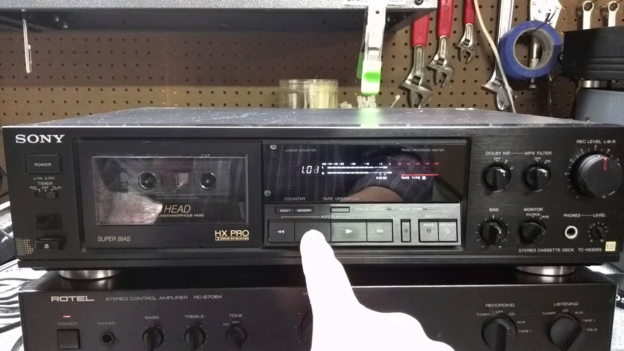 Sony ES Deck - YouTube