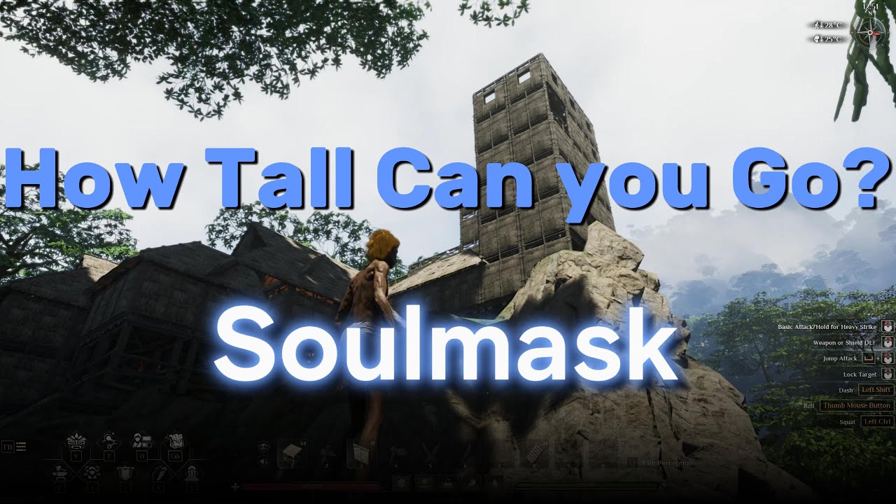 How Tall Can you Build in Soulmask? No Commentary Gameplay 4k 60fps ...