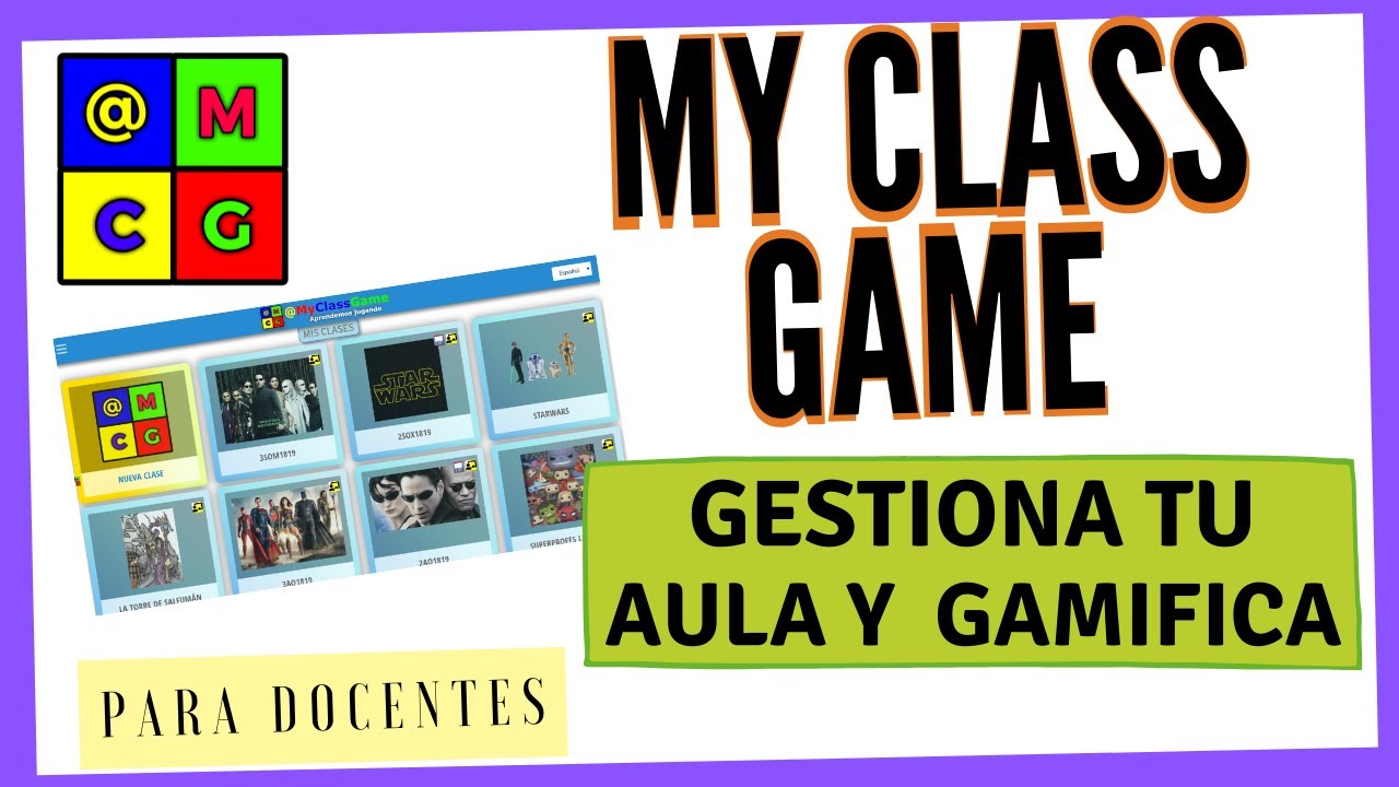 Gamificación con MY CLASS GAME - Tutorial práctico 💻 - YouTube