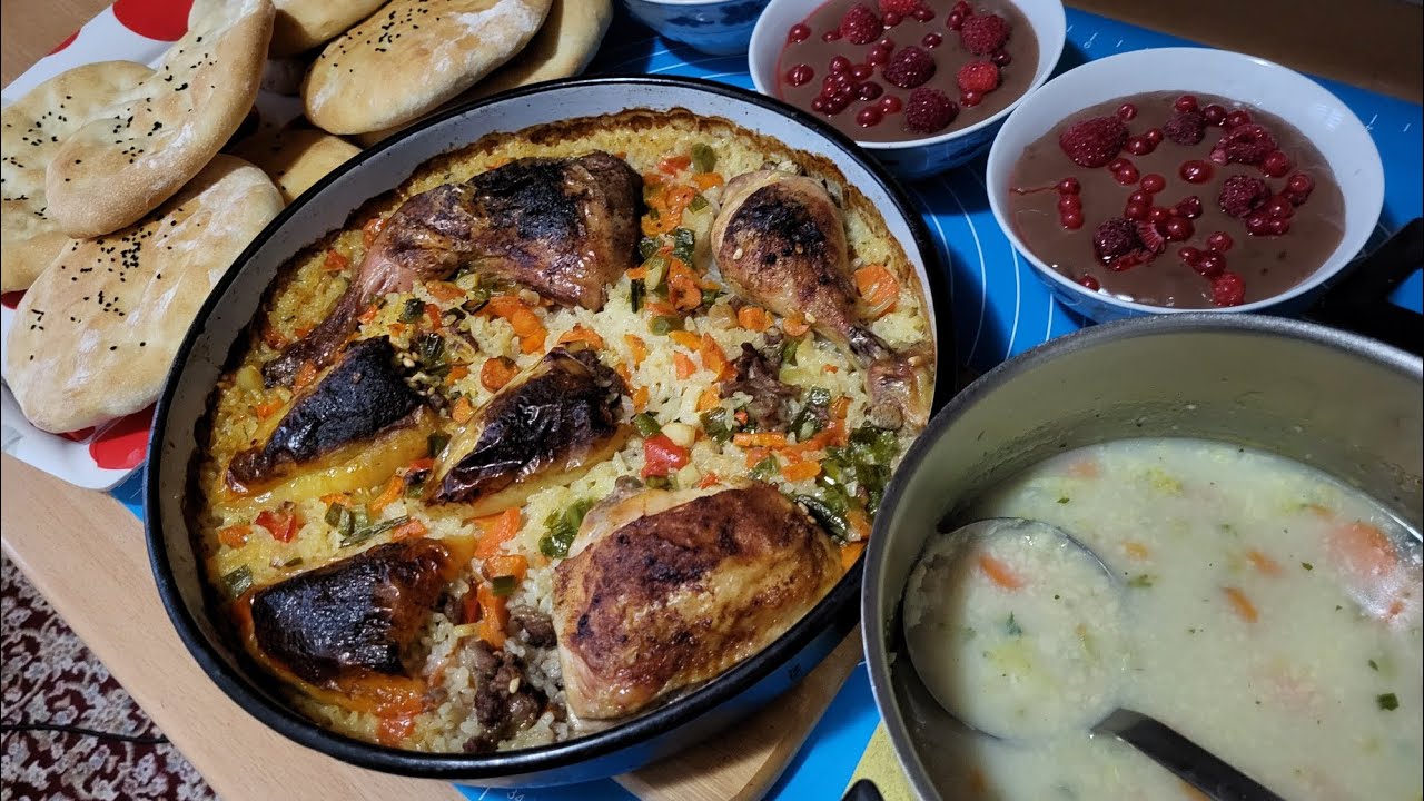 SPREMANJE IFTARA ,BATACI SA RIZOM ,PUNJENE PAPRIKE ,LEPINE,TARHANA I ...