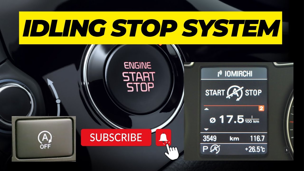 Idling Stop System - YouTube