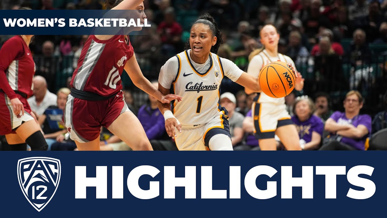 Cal vs. Washington State | 2024 Pac-12 Women's Basketball Tournament ...
