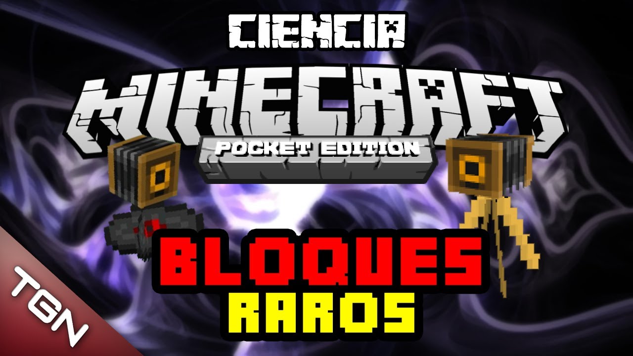 Ciencia Minecraft Pe Bloques Raros E Irreverentes Ep 5 Youtube