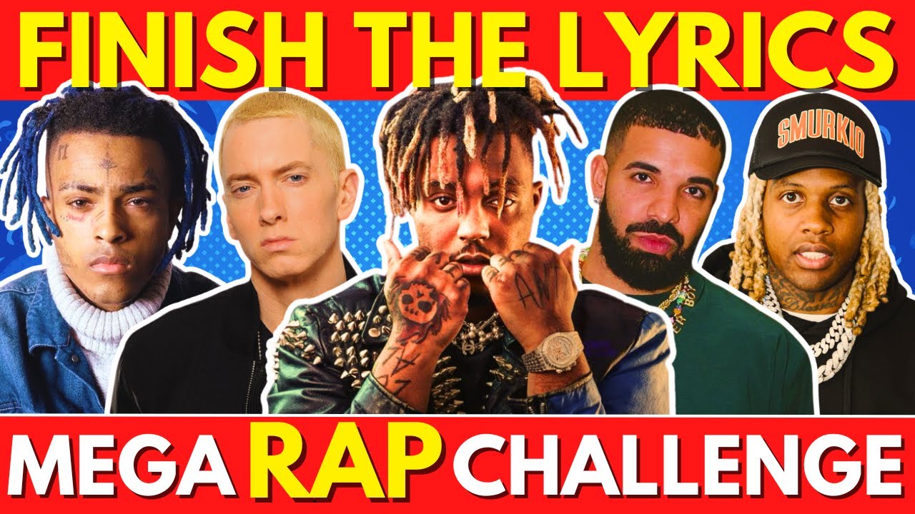 Finish The Lyrics - Most Streamed Rap Songs EVER📣MEGA CHALLENGE🎤 - YouTube