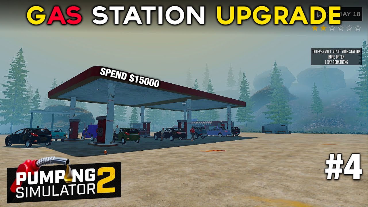 Finally Gas Station Upgrade Wroth $12000 Dollar Pumping Simulator 2 ...