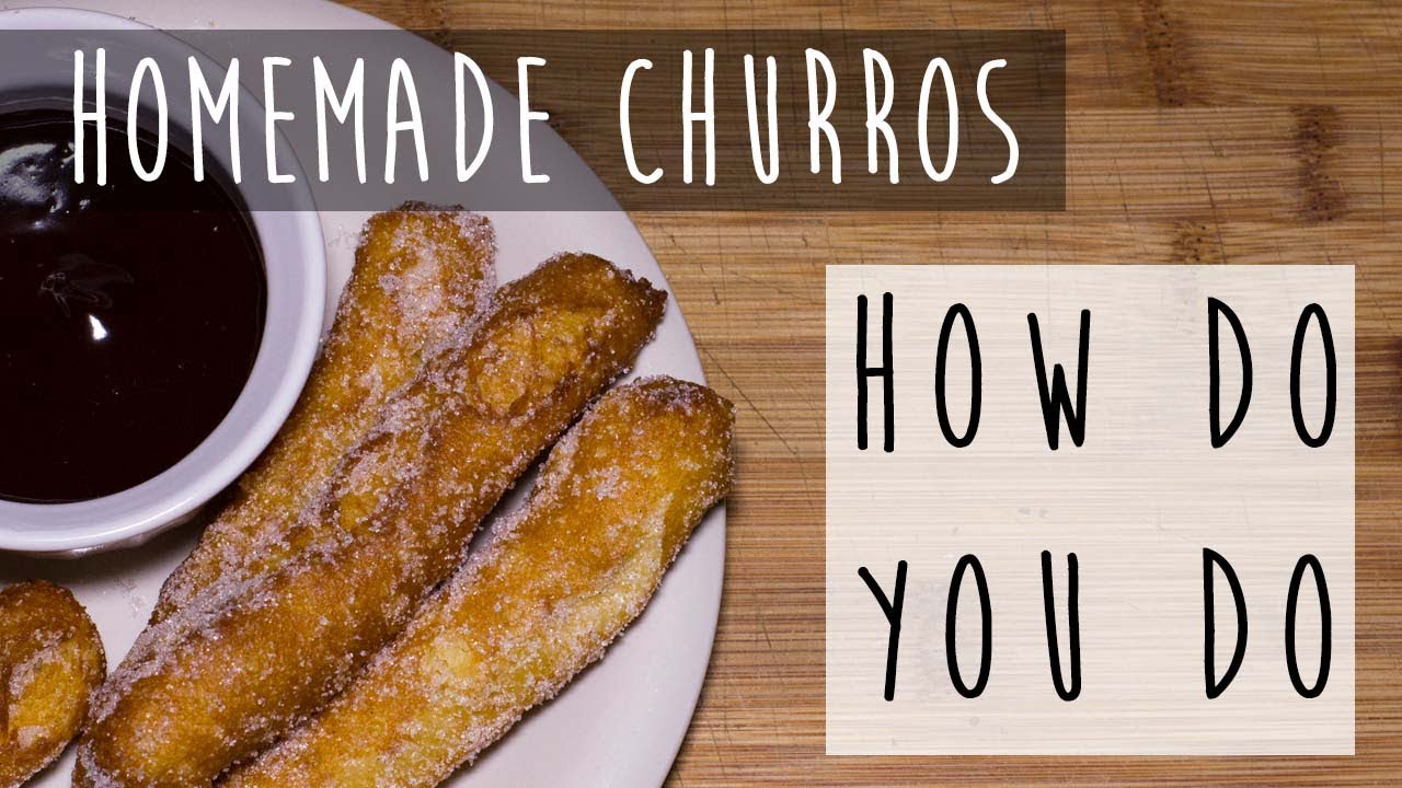 How to Make Homemade Churros || Easy Churro Recipe - YouTube