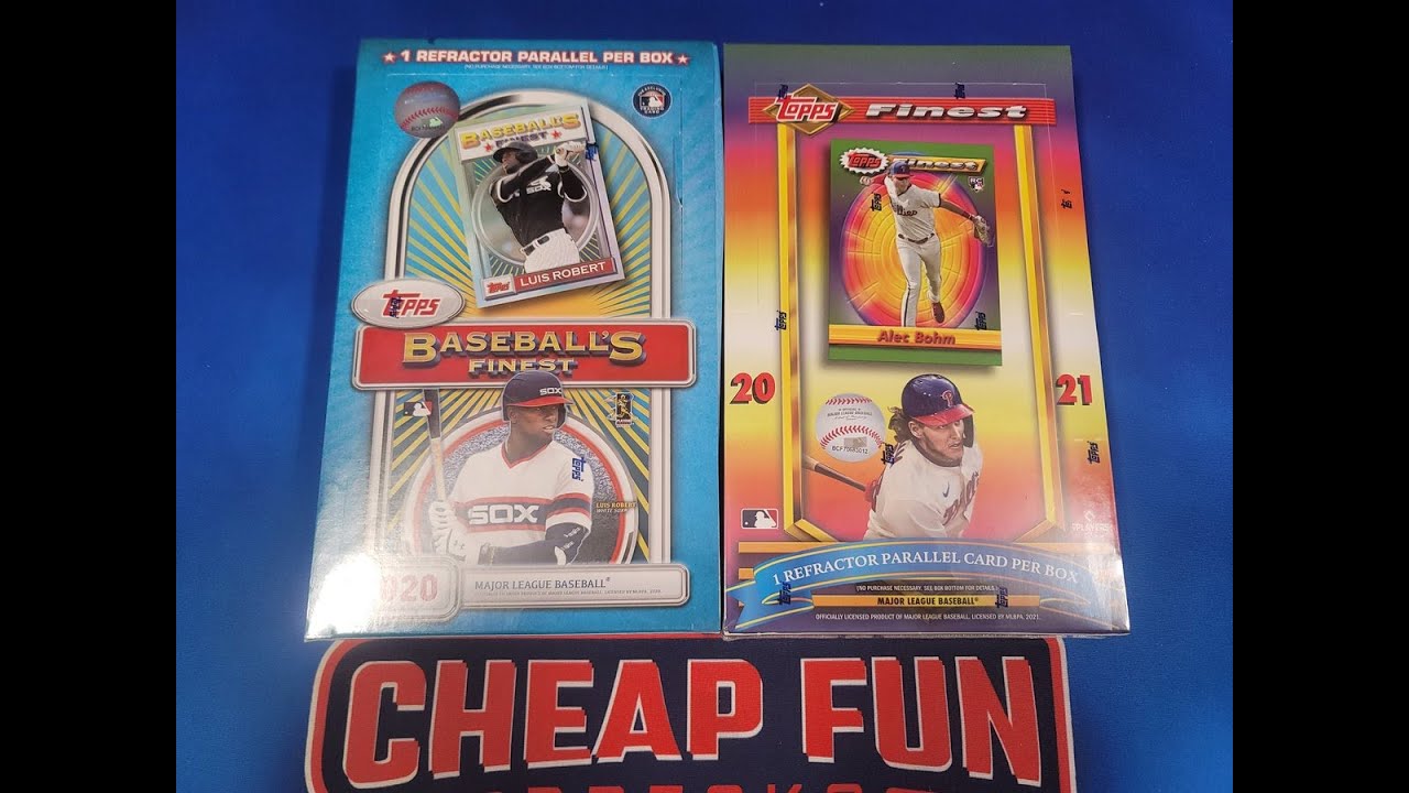2020 & 2021 Topps Finest Flashbacks - YouTube