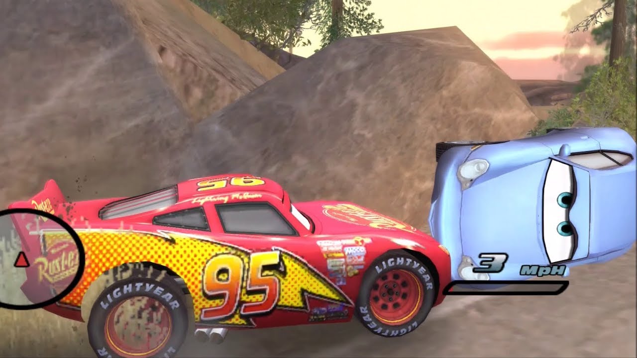 Disney Pixars Cars Movie Game - Sleepy Mcqueen 18 - Napping At The ...