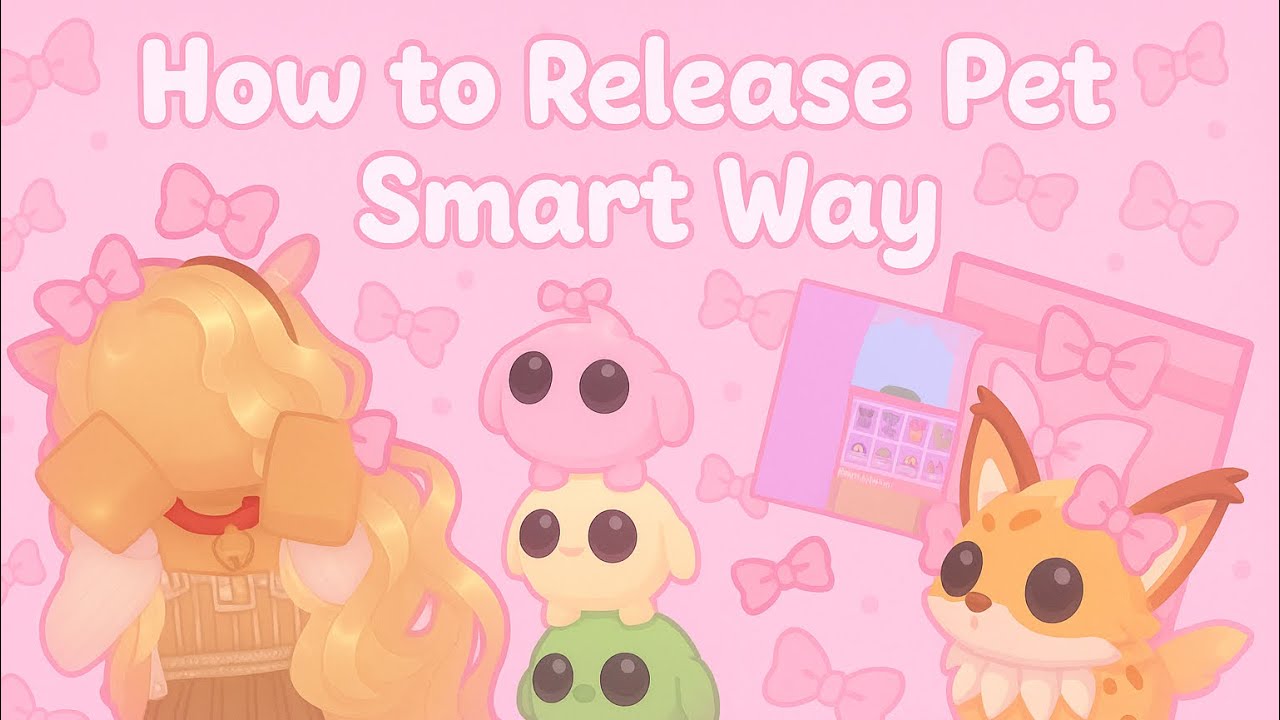 ⋆˚꩜｡How to release pets SMART!🐾⋆˚꩜｡ - YouTube