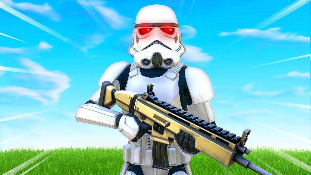 Just a normal day of a Fortnite- Stormtrooper! (Montage) - YouTube