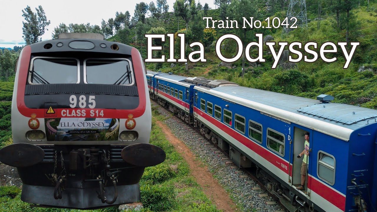 Ella Odyssey | Train No.1042 | Badulla to Colombo Fort | Most Luxury ...