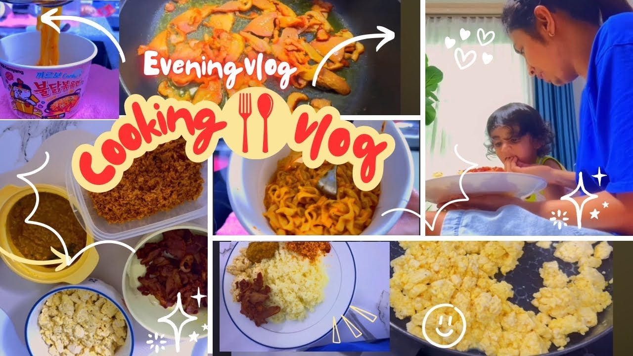 Cooking vlog | Rainy 🌧️ Evening Cooking 🧑‍🍳 Vlog | Life in korea ...