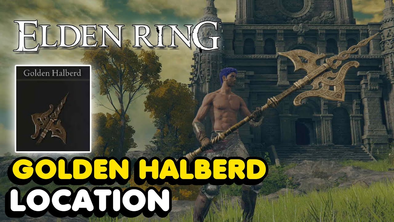 Elden Ring - Golden Halberd Location (Early Game) - YouTube