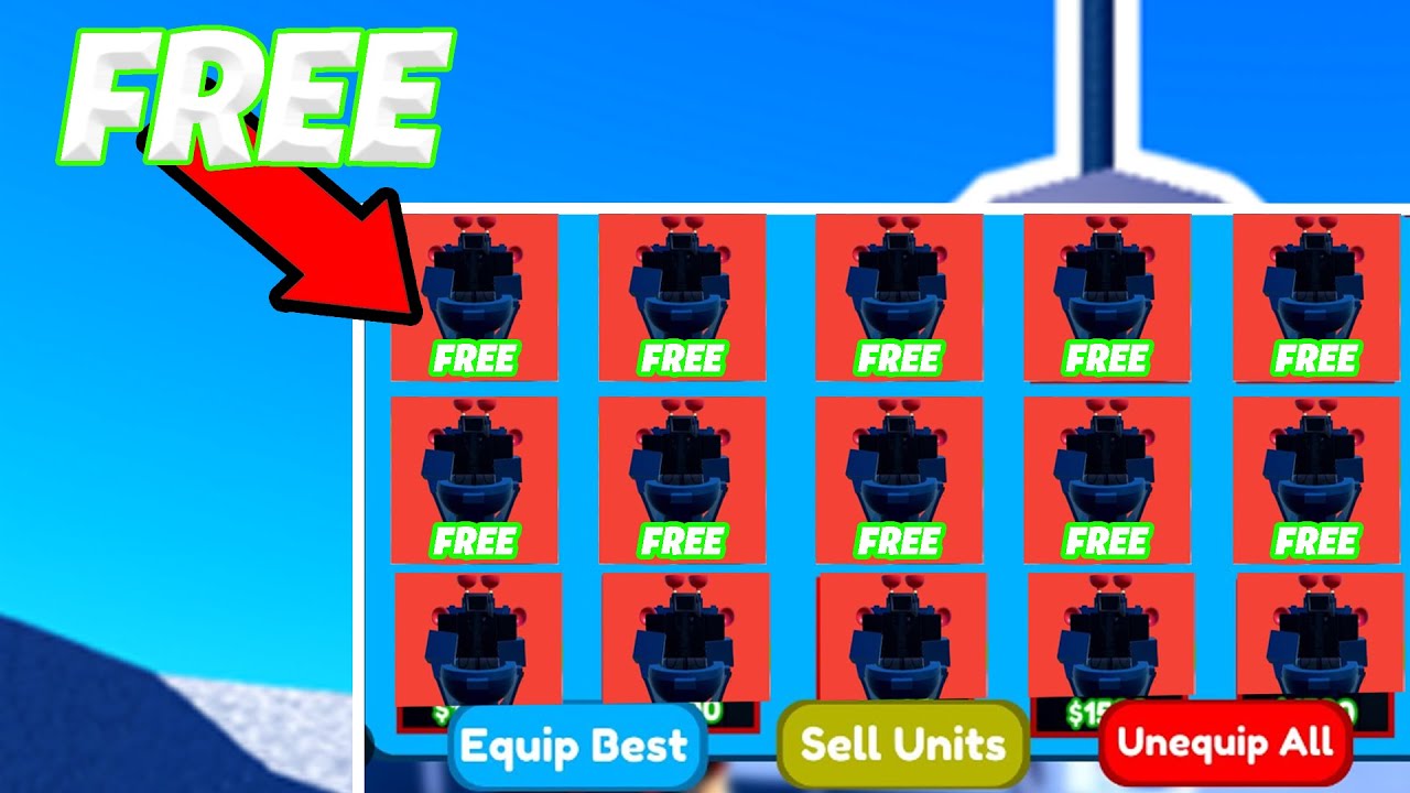 🔴Live | TOILET TOWER DEFENCE EP 65 | Trading Units | Free Crates | FREE ...
