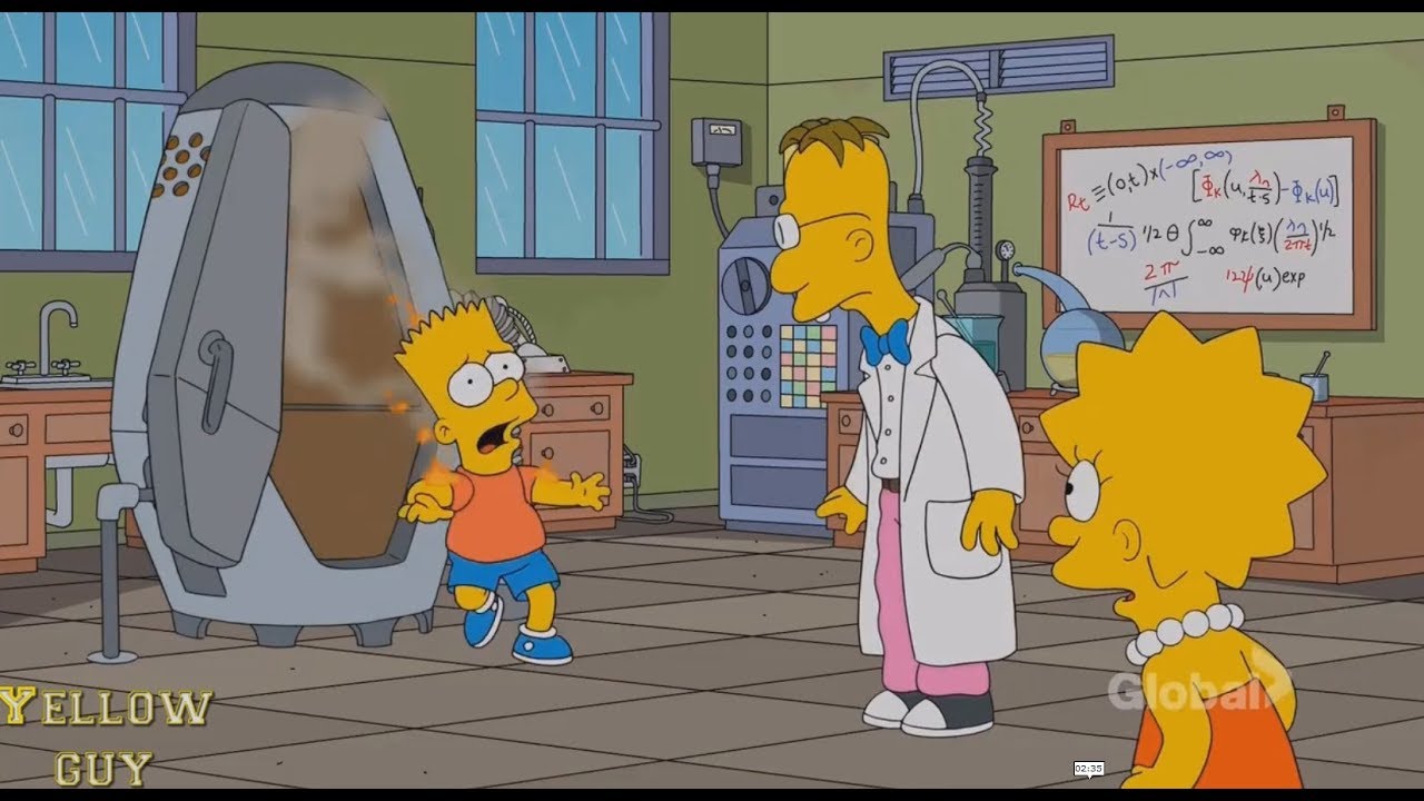 The Simpsons - Bart Burned! - YouTube
