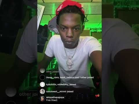 Famous Columbus Rapper Mg Sleepy On Instagram Live 07/12/2023 - YouTube
