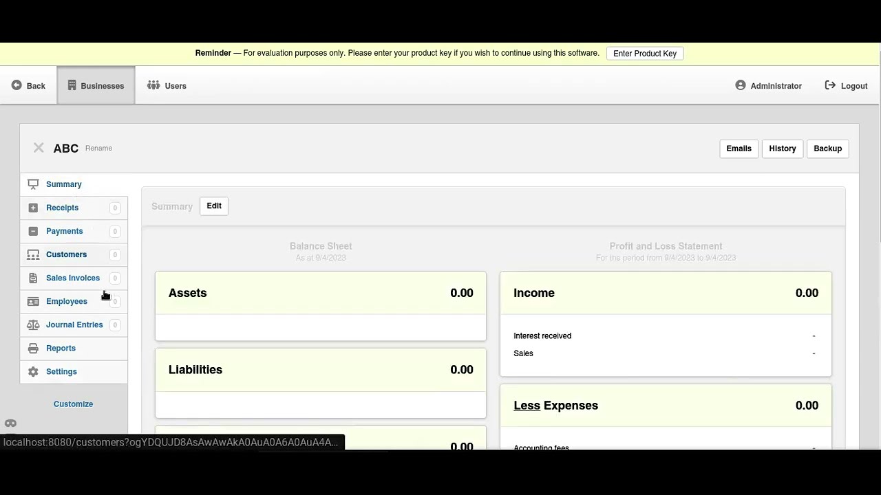 How to Setup a business on Manager.io(Finance Software) Server Version ...