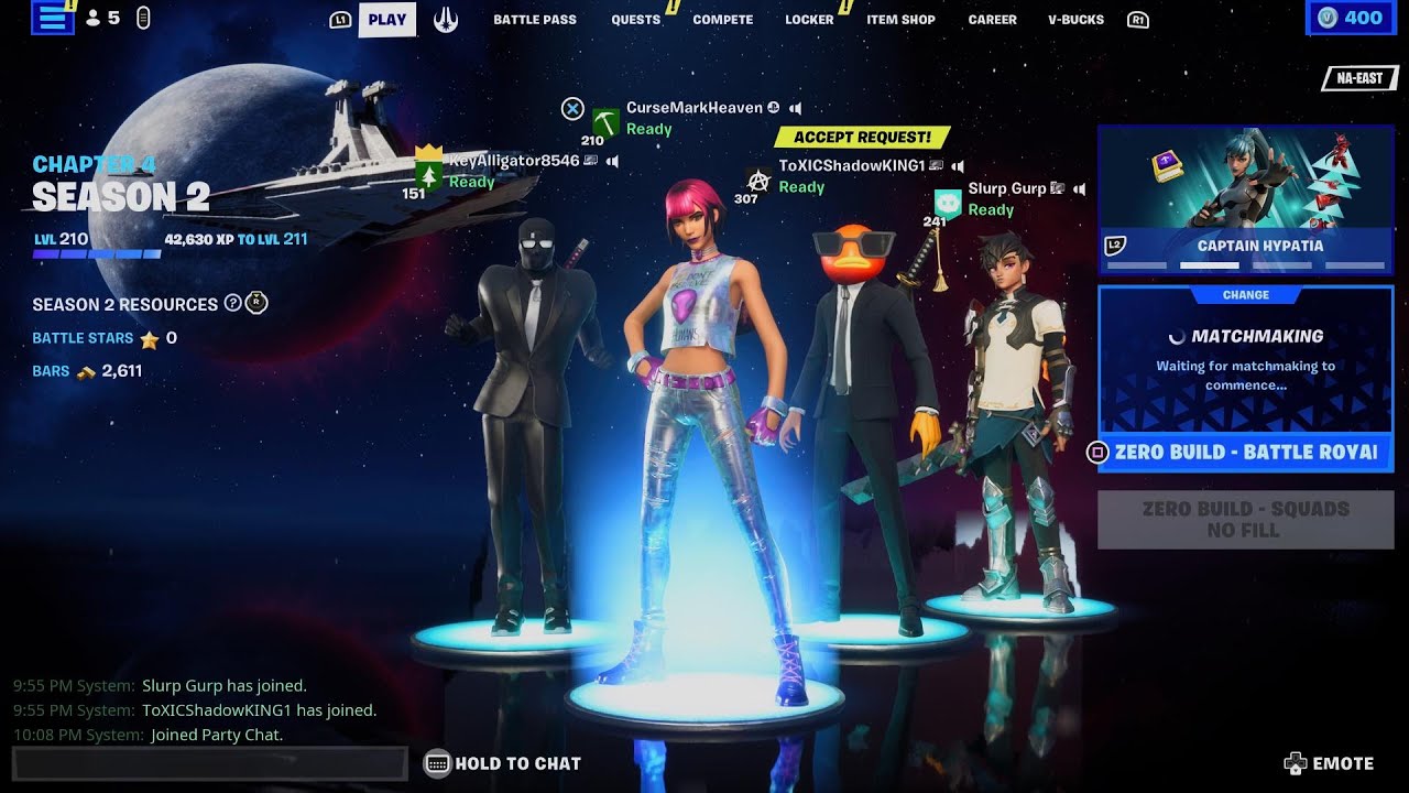 Fortnite Chapter 4 Season 2 - Zero Build: Trios Win! - YouTube