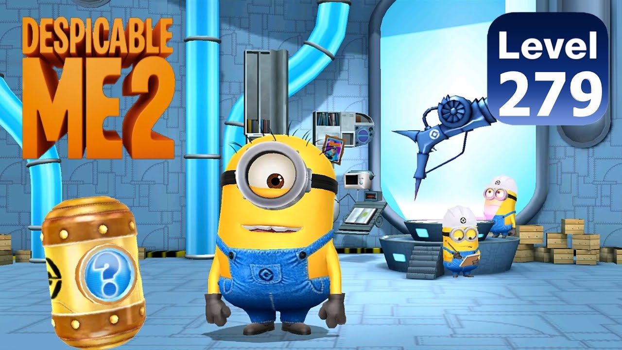 Minion rush gameplay Carl minion challenge Gru's Lab level 279 Xbox PC ...