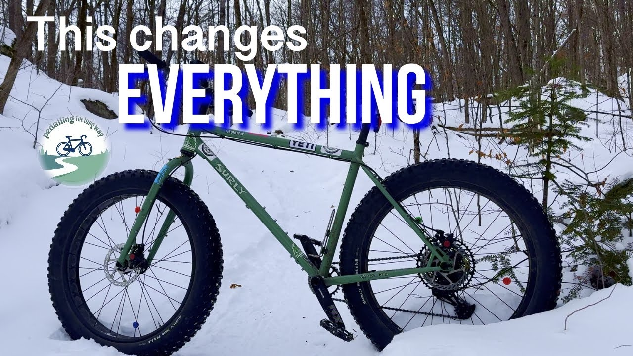 Why Winter Fat Bike Ride on Surly Wednesday Feels Like a New Bike Day ...