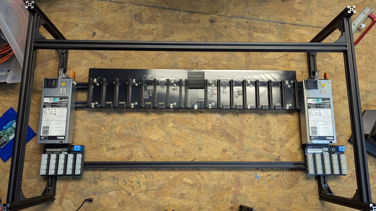 32/43 GPU Rig Build (Part 4) The parts and layout/design. - YouTube