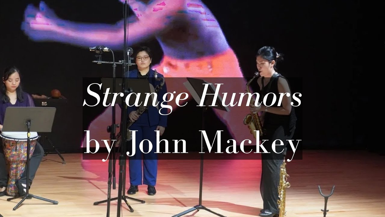Strange Humors - John Mackey | Sapphire Quartet - YouTube