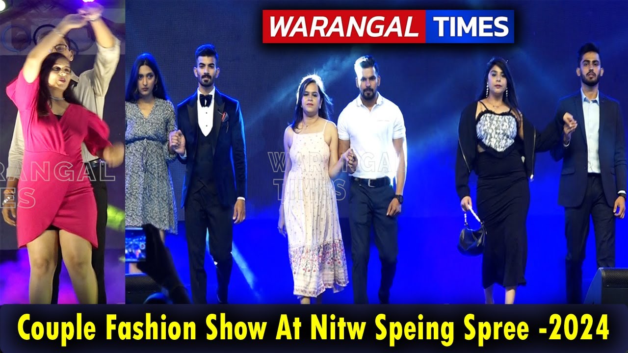 Couple Fashion Show At Nitw Spring Spree 2024 - YouTube