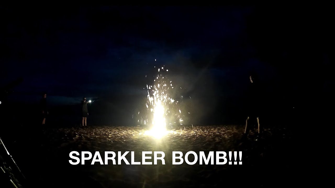 SPARKLER BOMB!!! - YouTube
