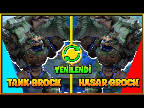 GROCK YENİLENDİ! HASAR MI TANK MI? - Mobile Legends