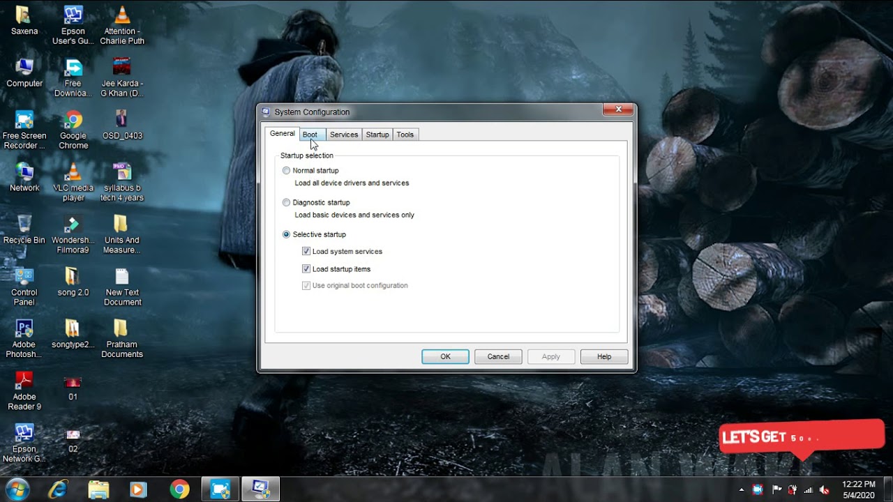 Improve windows boot time - mumupatient