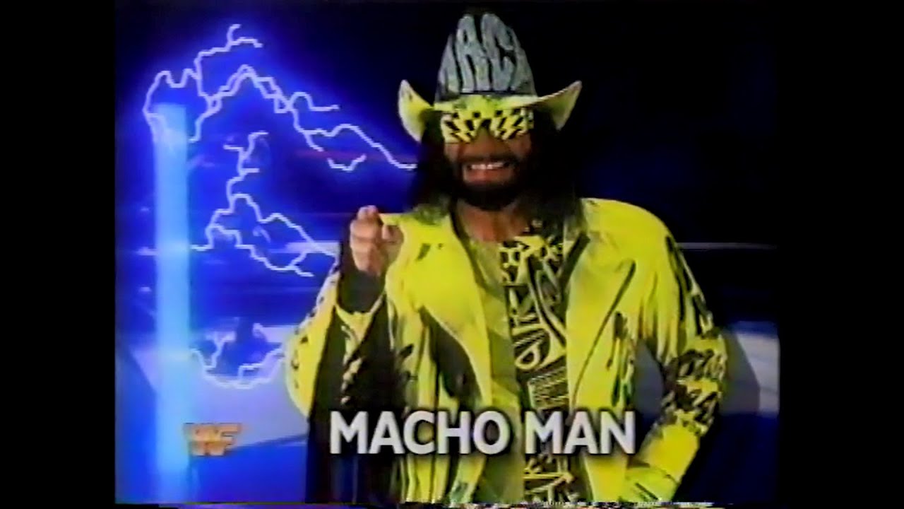 Randy Savage in action Wrestling Challenge March 13th, 1994 - YouTube