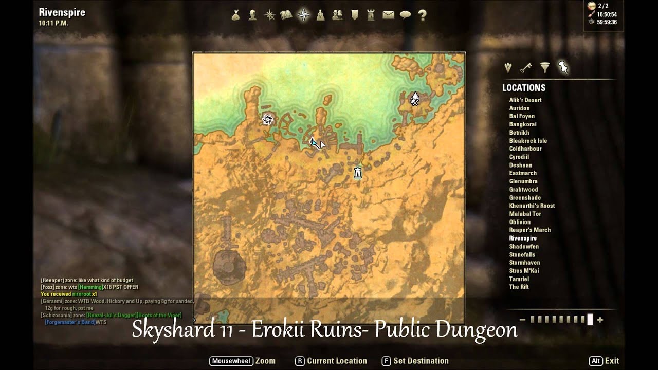 ESO: Rivenspire Skyshard Locations - YouTube